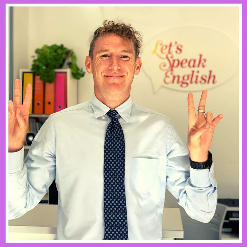 Robbie V | Director Academia de Inglés | Let´s Speak English